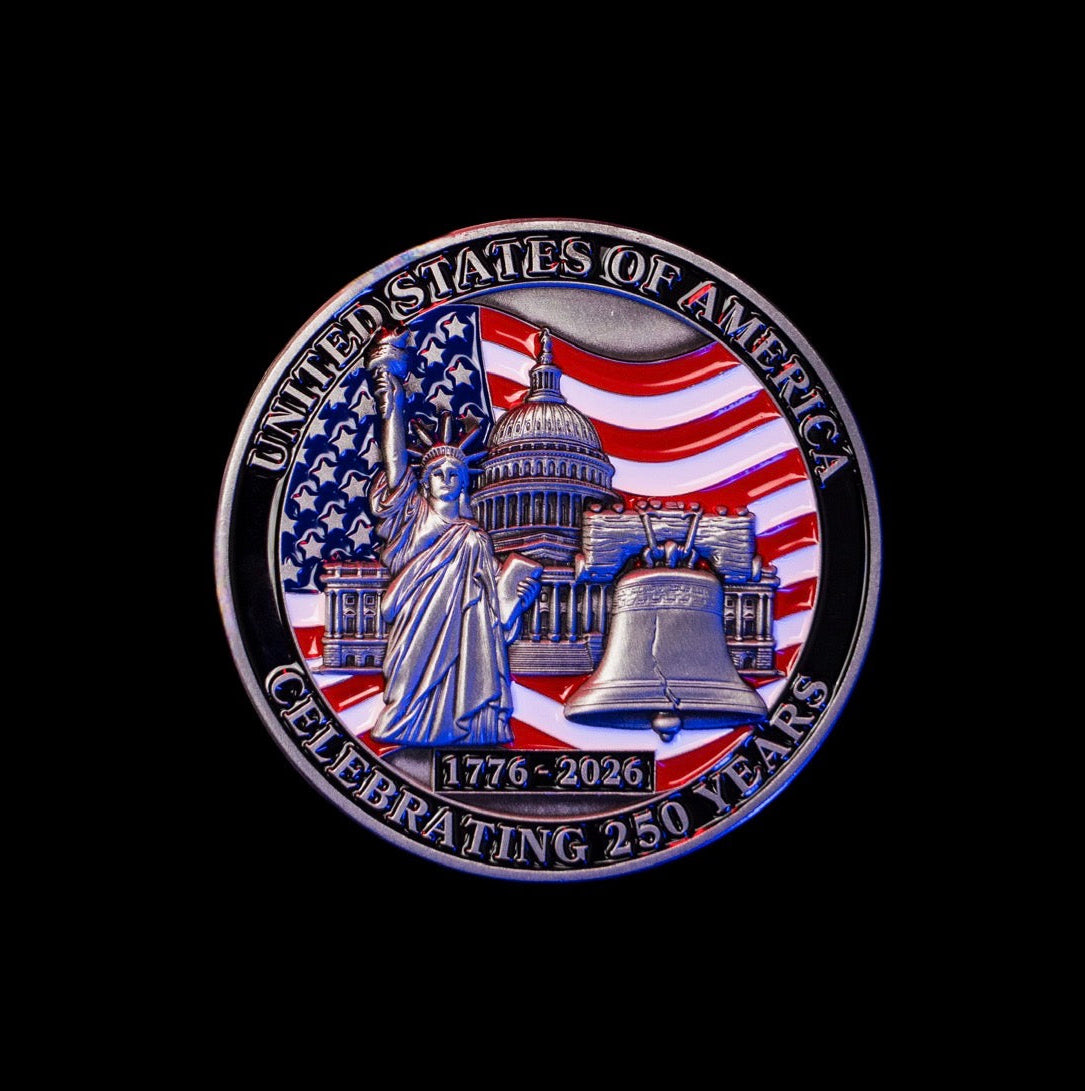FlashPoint 250th Anniversary America Challenge Coin 🇺🇸 – FlashPoint Store